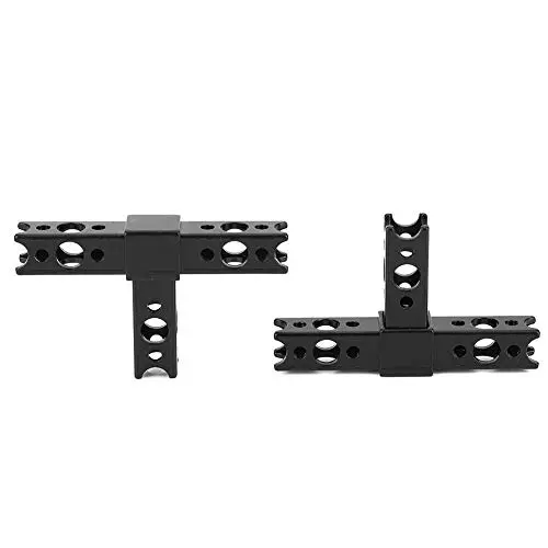 2 PCS Cable Robotics Connector, Metal 3-Way T-Shaped Beam Connector ...