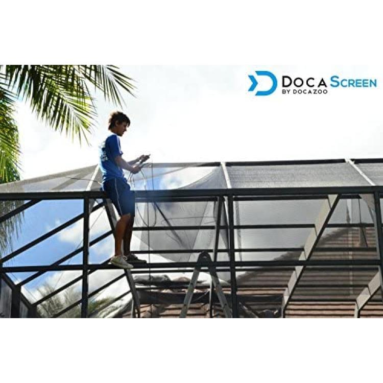 DocaScreen Standard Window Screen Roll – 96” x 100’ Fiberglass Screen ...