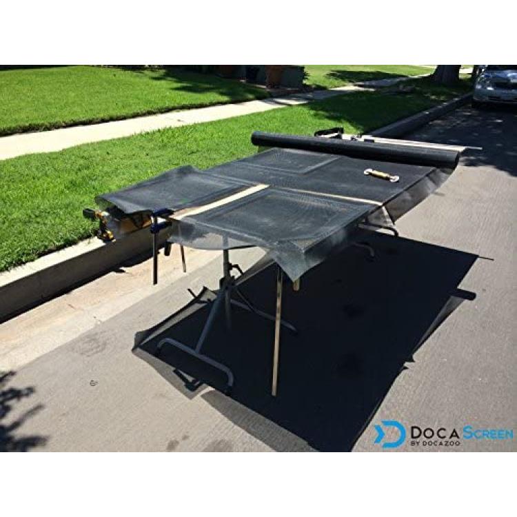 DocaScreen Standard Window Screen Roll – 96” x 100’ Fiberglass Screen ...