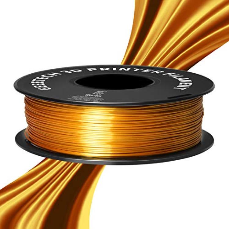 GEEETECH Metal Shine Filament 1.75mm for 3D Printer,Silk 1kg (2.2lbs ...